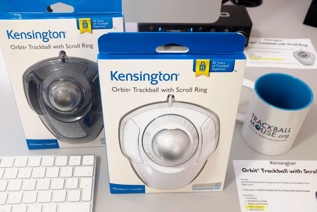 Kensington Orbit Trackball with Scroll Ring now available in two new ...